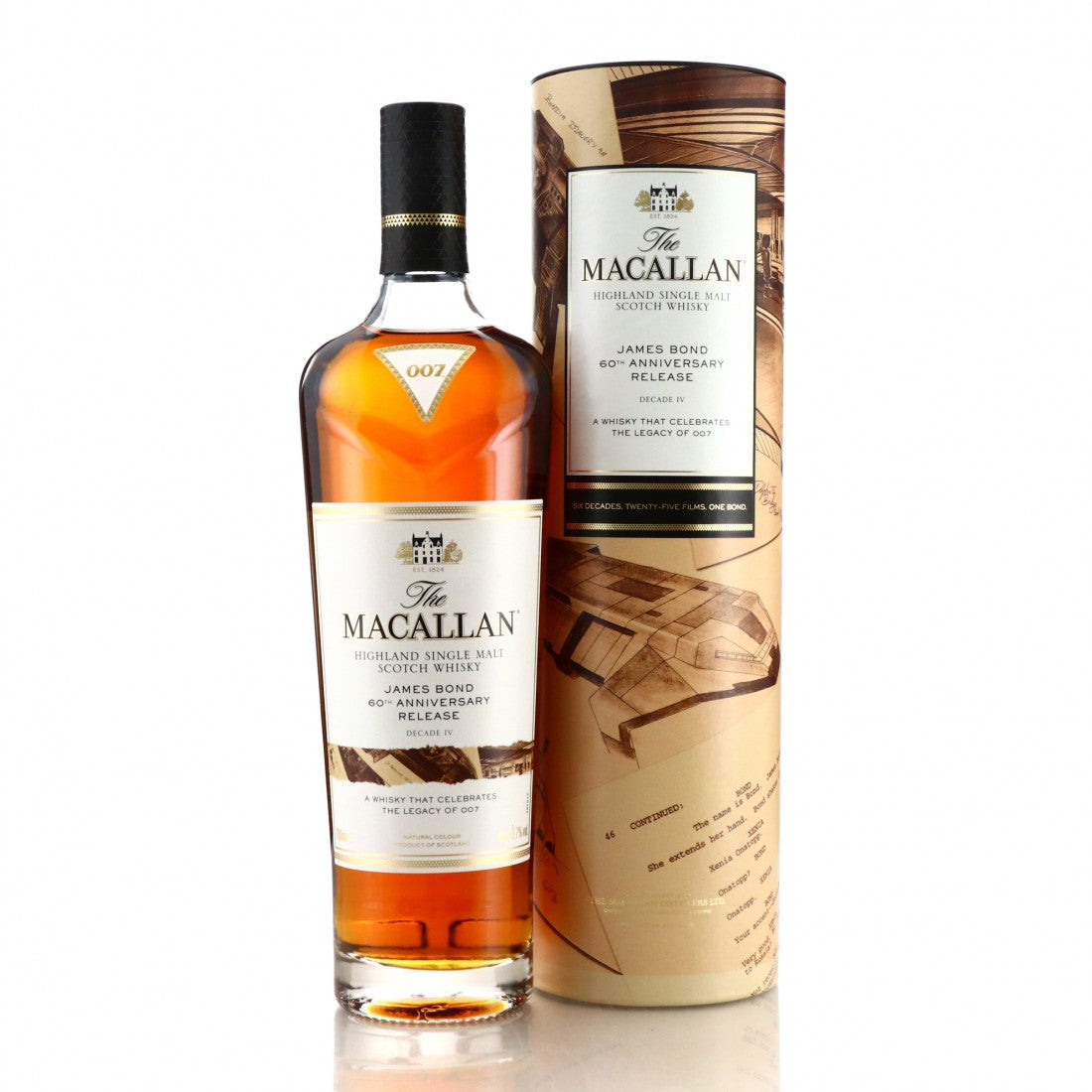 Macallan 007 James Bond Edition Nr. 4 / Decade IV (2022) 43,7 % Vol. 0 ...